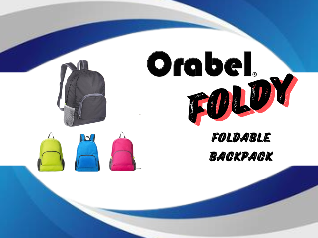 Orabel Foldy Foldable backpack. – ORABEL SINGAPORE